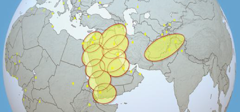 FlySat Arabsat-5C @ 20° East Beams